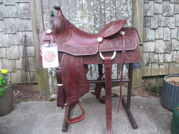 Sean Ryon Ranch Saddle, Reining Saddle - Fine Western Saddles