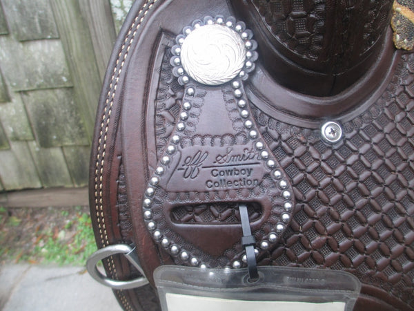 Jeff Smith Roping Saddle - Fine Western Saddles