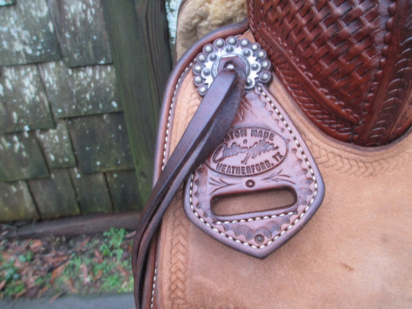 Calvin Allen Ranch Cutter - Fine Western Saddles