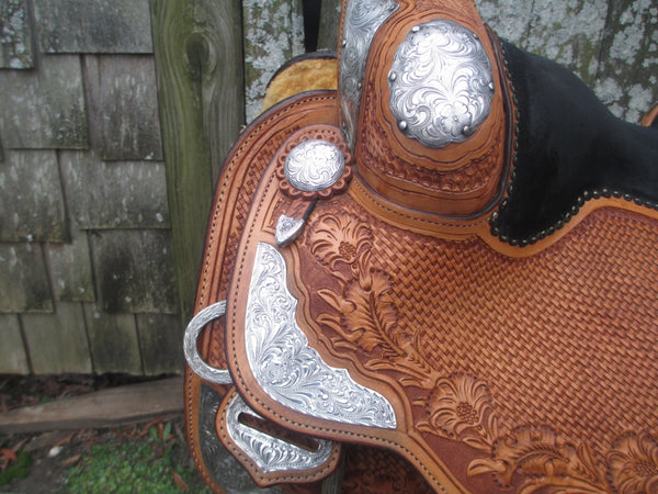 Silver Mesa Show Saddle - Fine Western Saddles