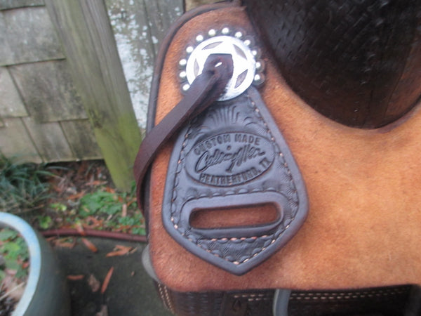 Calvin Allen Ranch Cutter - Fine Western Saddles