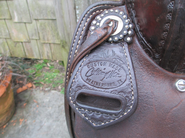 Calvin Allen Ranch Cutter - Fine Western Saddles