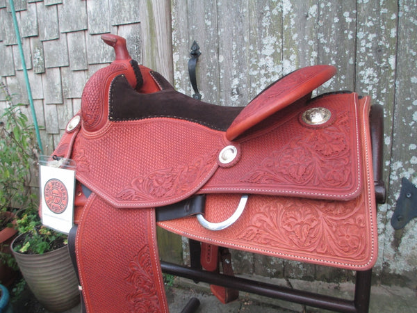 New Bob's Reining Saddle - Fine Western Saddles