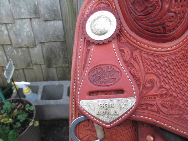 New Bob's Reining Saddle - Fine Western Saddles