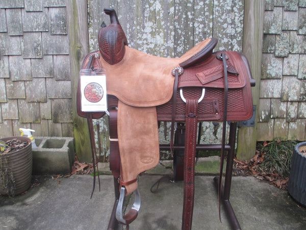 Calvin Allen Ranch Cutter - Fine Western Saddles