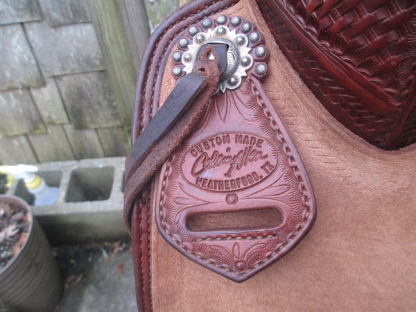 Calvin Allen Ranch Cutter - Fine Western Saddles