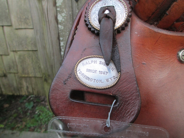 Ralph Shimon Roping Saddle - Fine Western Saddles