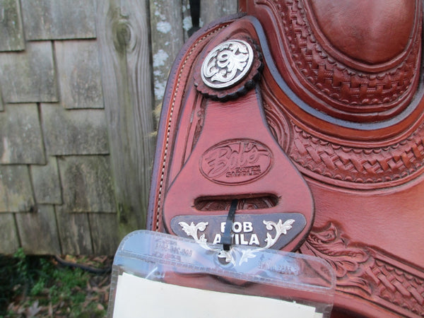 Bob's Reining Saddle - Fine Western Saddles