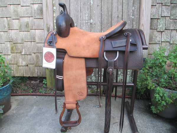 Calvin Allen Ranch Cutter - Fine Western Saddles