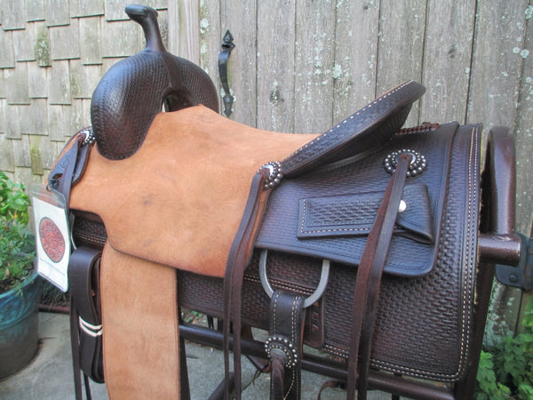 Calvin Allen Ranch Cutter - Fine Western Saddles