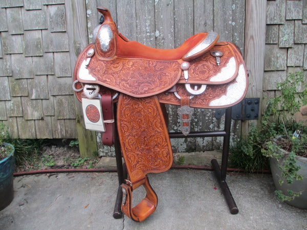 Bob's Reining Saddle Show Saddle - Fine Western Saddles
