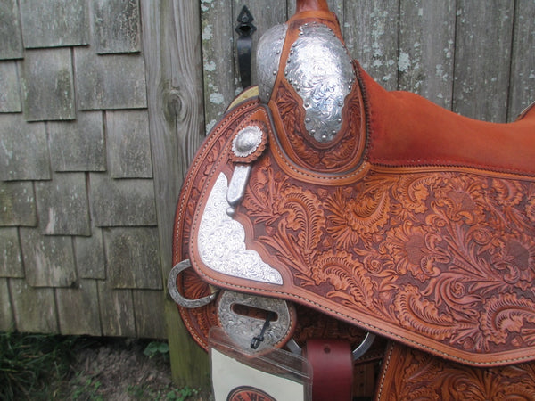Bob's Reining Saddle Show Saddle - Fine Western Saddles
