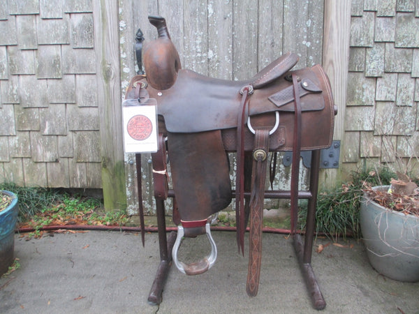 Calvin Allen Ranch Cutter - Fine Western Saddles
