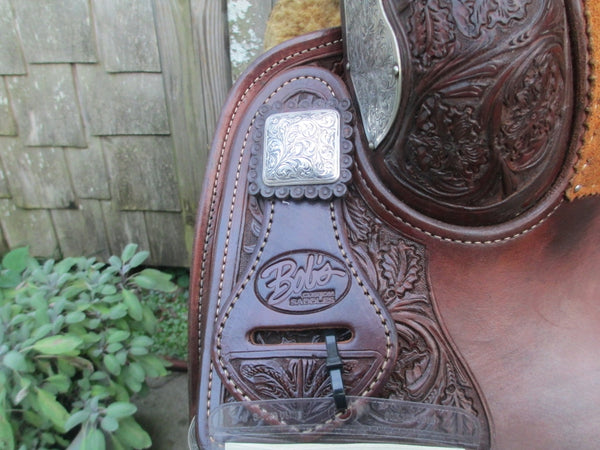 Bob's Jordan Larson Show Reining Saddle - Fine Western Saddles
